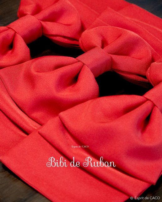 Esprit de Caco Bibi de Ruban Ribbon Headbow in Red [NWOT] - Hair ...