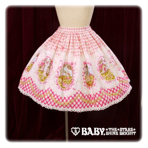 Wiz Me ♪ Over the Rainbow Skirt, Pink - Skirts - Lace Market: Lolita ...