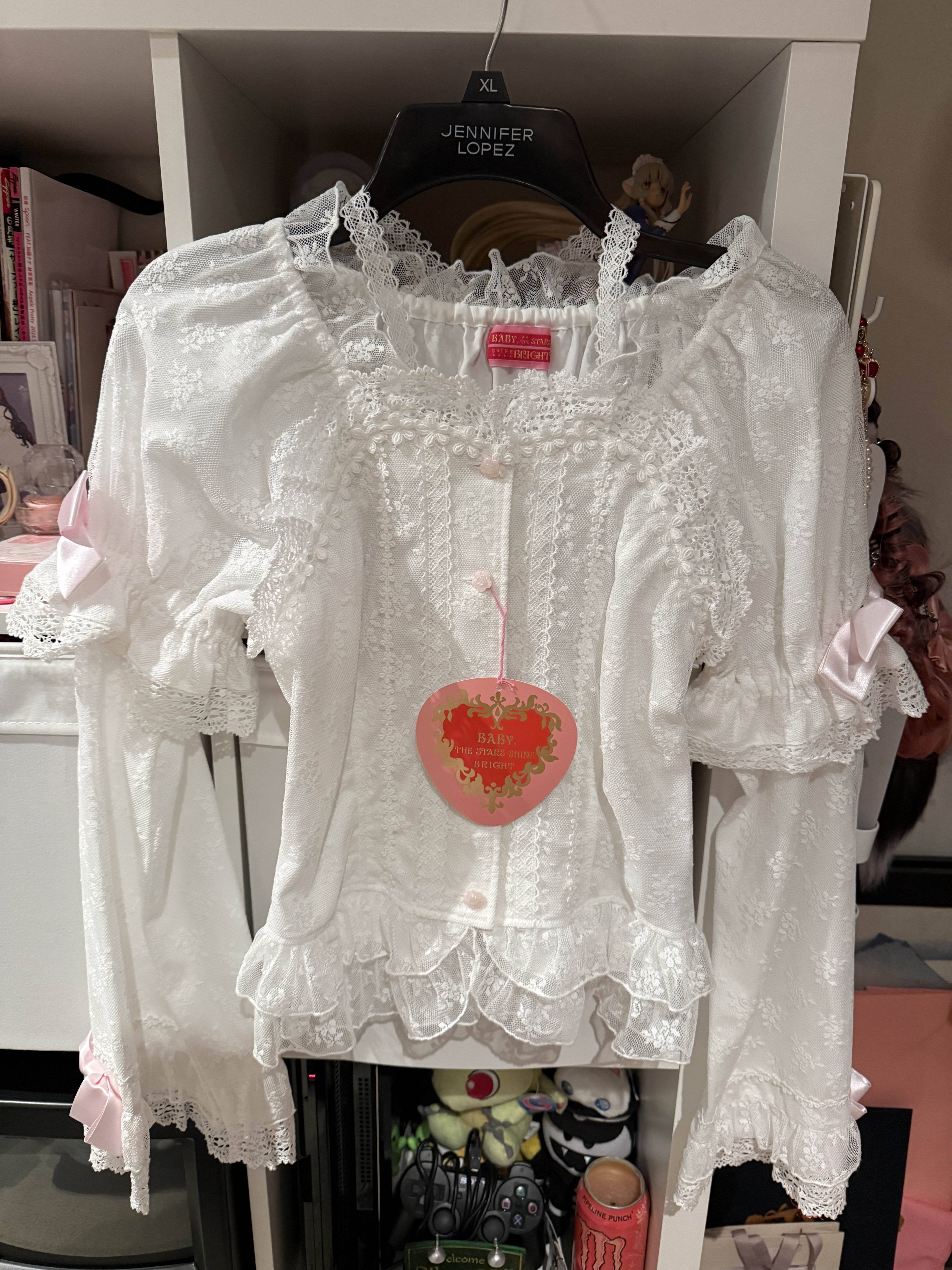 Baby the Stars Shine Bright BTSSB Kayley Fleur Blouse - Blouses - Lace ...