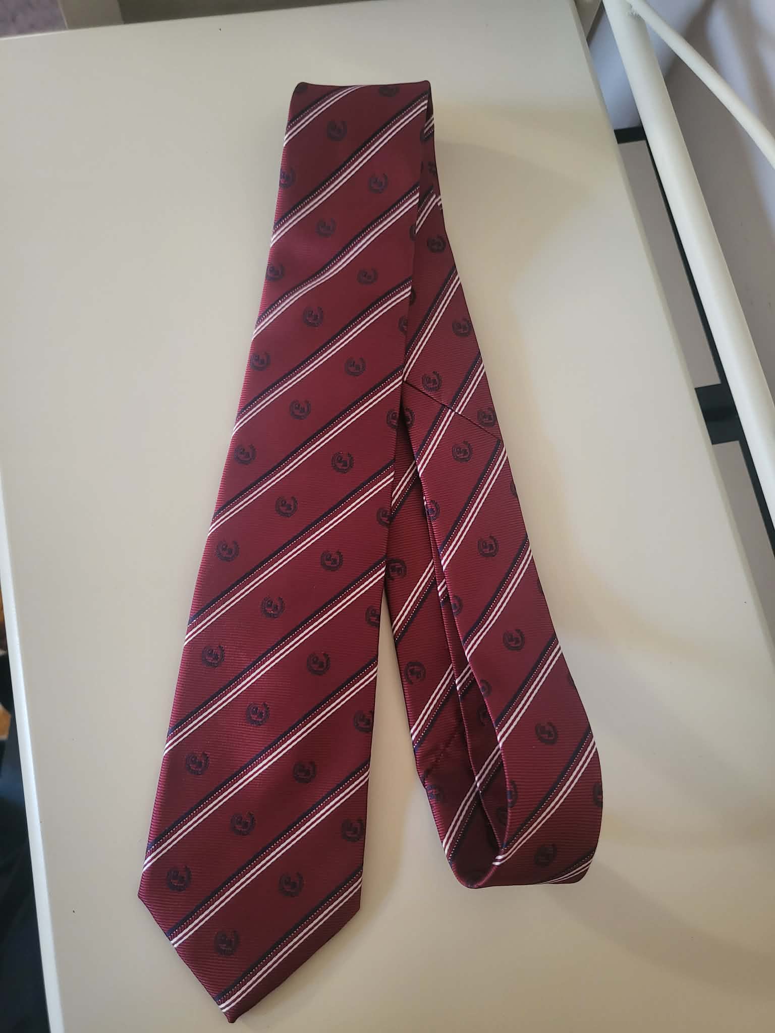 arConomi Uniform School Tie in red/white/black - Other Accessories ...
