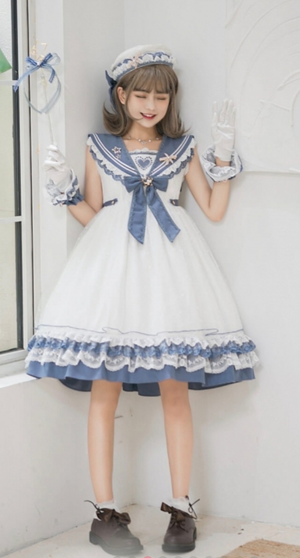 Sea of Stars jsk set! - Dresses - Lace Market: Lolita Fashion Sales