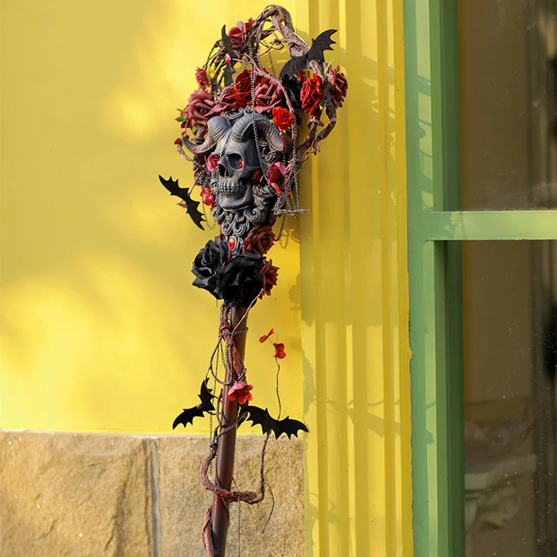 Lolita Vampires Scepter Gothic Lolita Scepter Dark Skull Bat Scepter ...