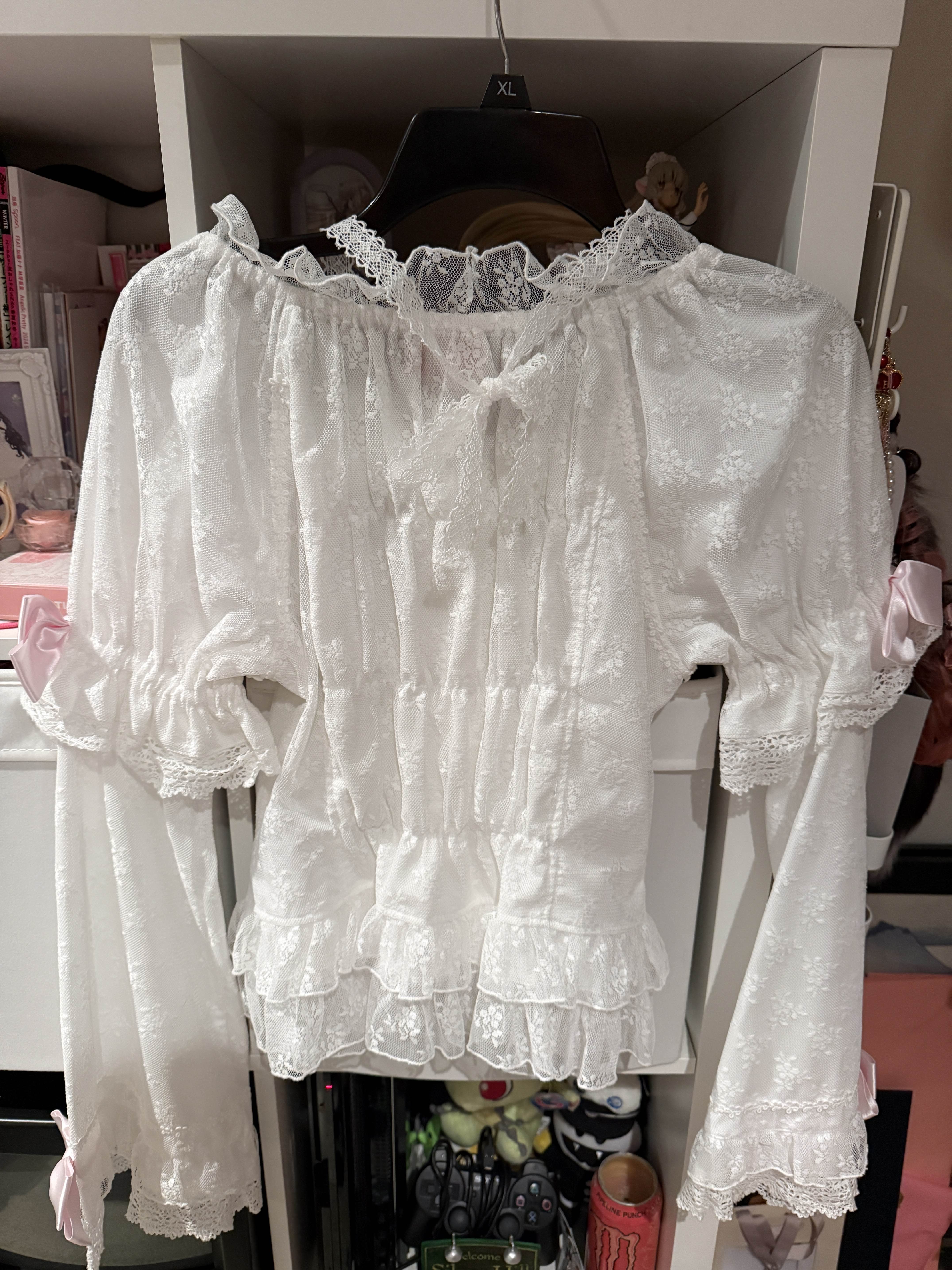 Baby the Stars Shine Bright BTSSB Kayley Fleur Blouse - Blouses - Lace ...