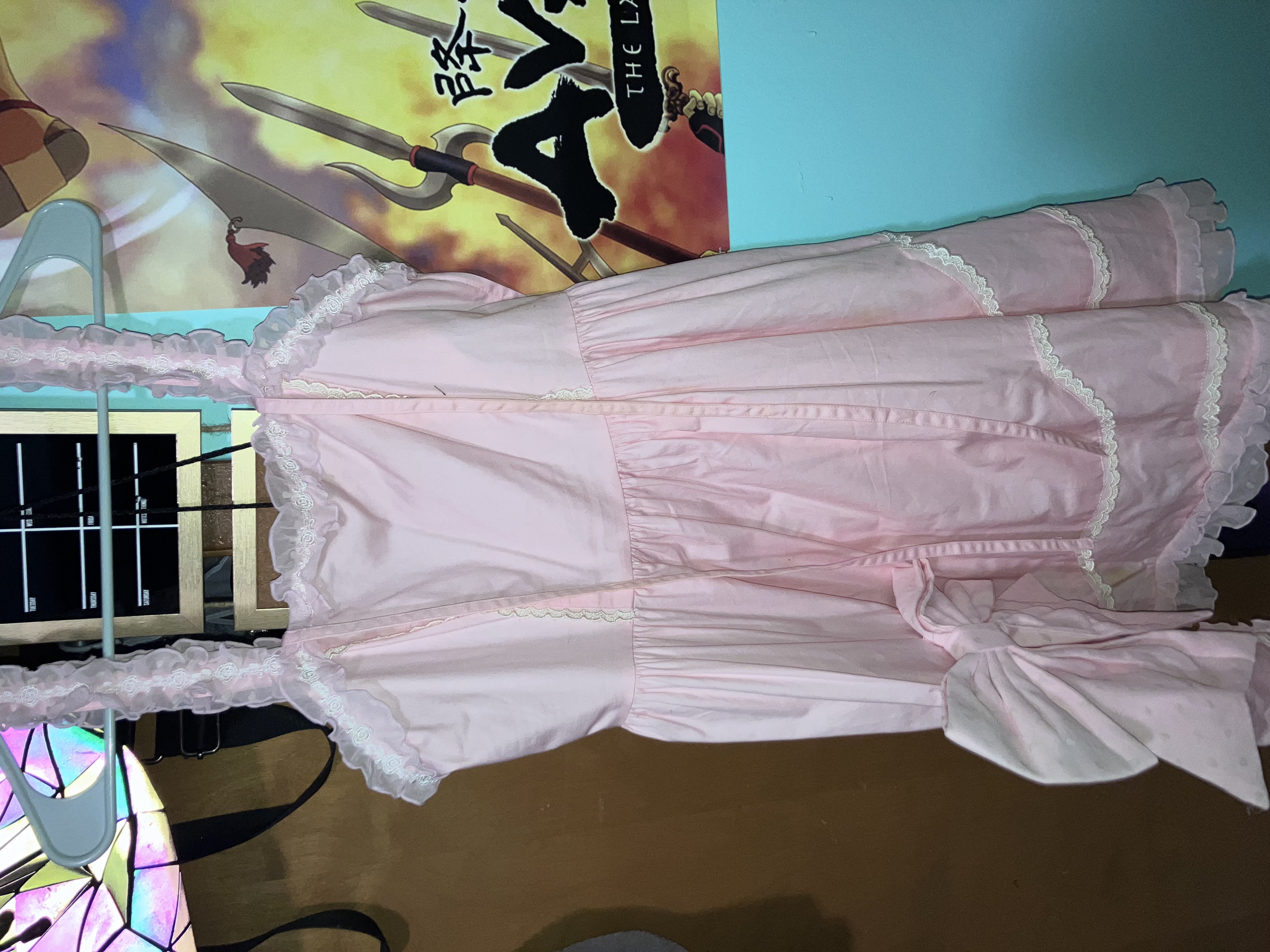 Pink Bodyline Dress - Dresses - Lace Market: Lolita Fashion Sales