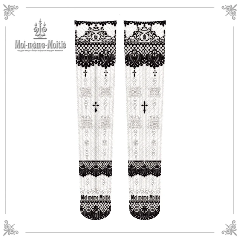 Moi Meme Moitie Lace Print OTK - Socks and Tights - Lace Market: Lolita ...