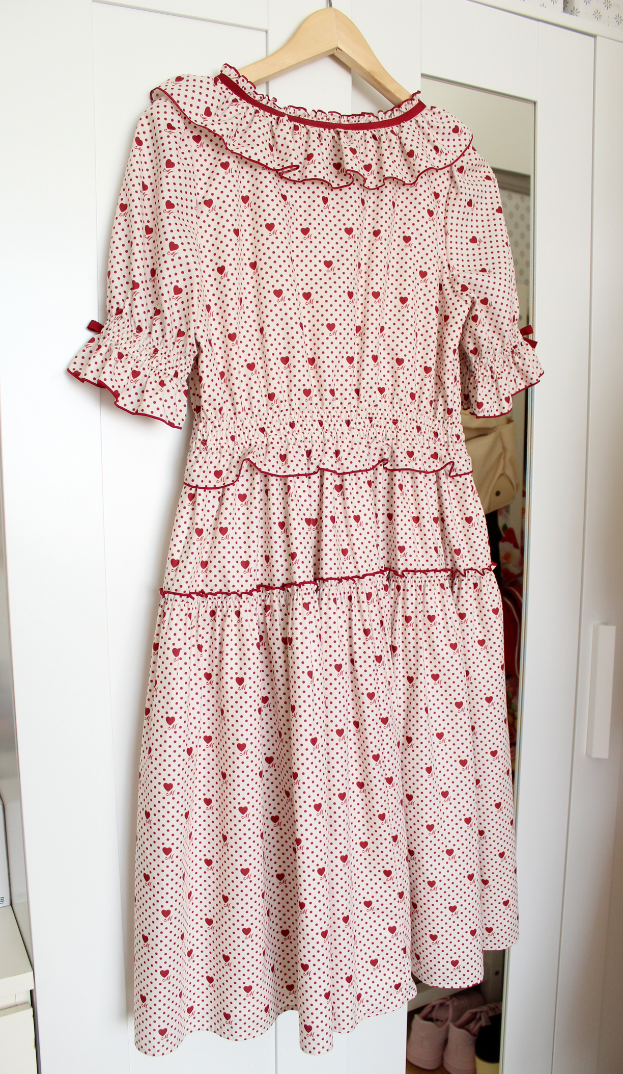 Melody BasKet Little Dot Heart OP - One Piece - Lace Market: Lolita ...