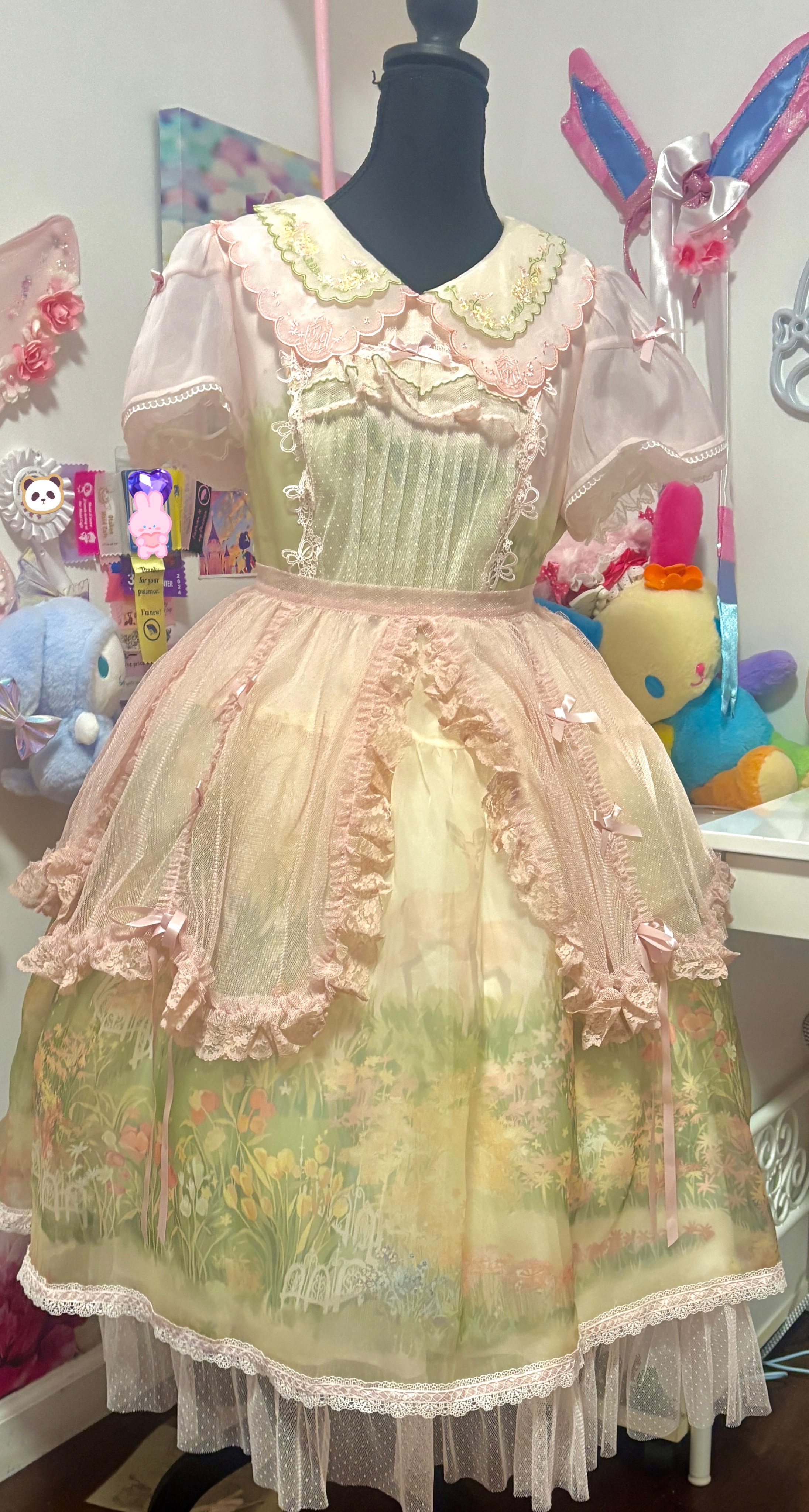 Wild flowers and Fragrant Grass lolita op - One Piece - Lace Market ...