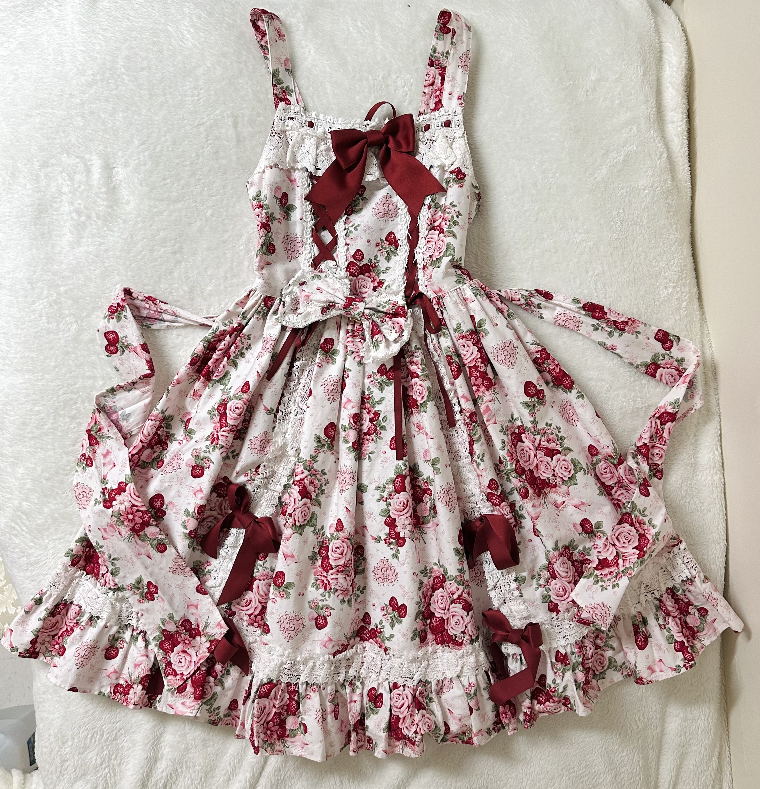 Sugar Bouquet ~Maiden's Eternal Longing~ JSK IV & Ribbon Clip Set ...