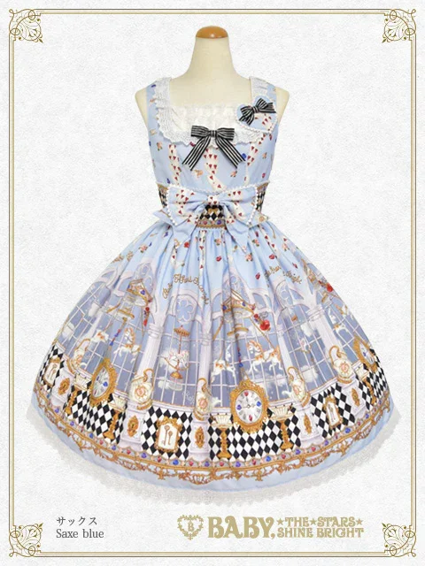 BTSSB 🐇Alice in the Crystal Palace Ribbon JSK - Dresses - Lace Market ...