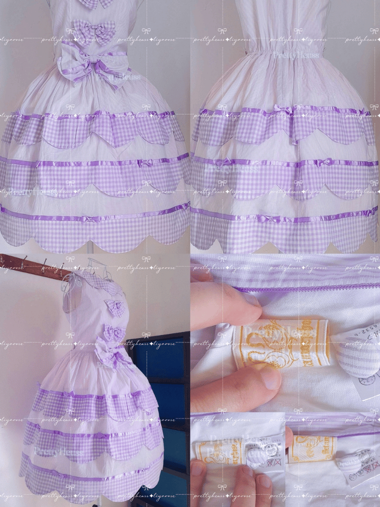 Metamorphose Temps de Fille Brand - 2009 Scallop JSK Dress in Purple ...