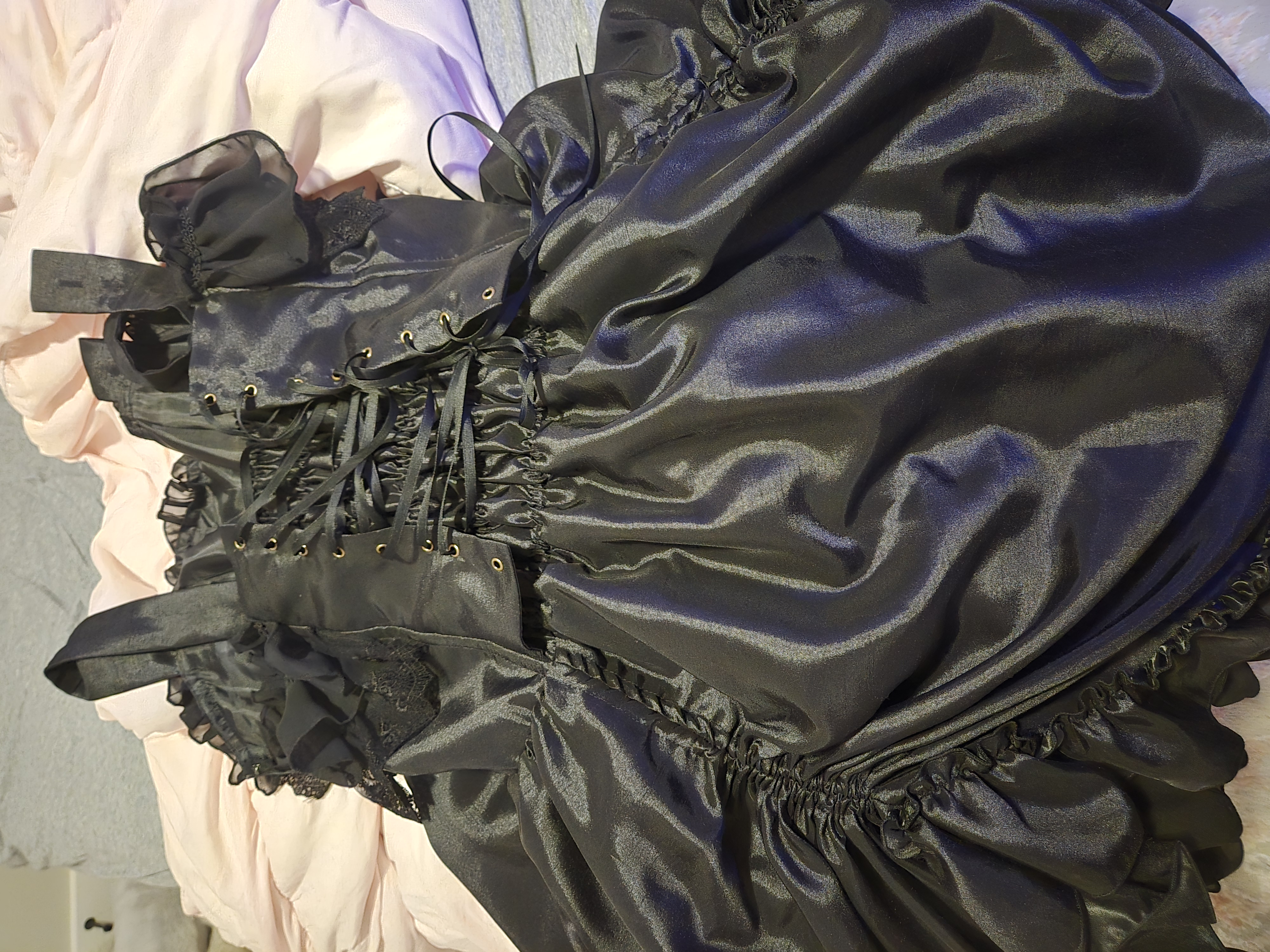 Haenuli x Atelier Pierrot Secret Chamber JSK Black and Gold colorway ...