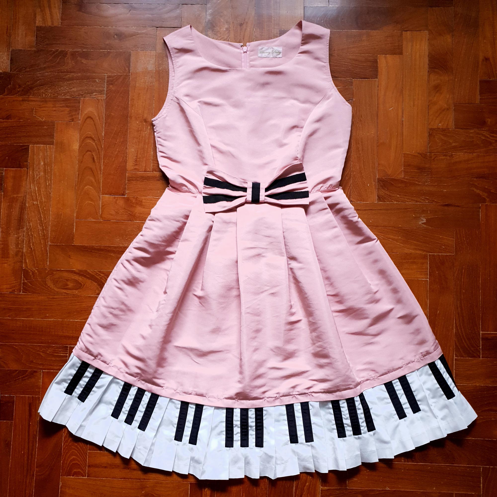 Sherry Baby Pink Piano Keys Dress - Dresses - Lace Market: Lolita ...
