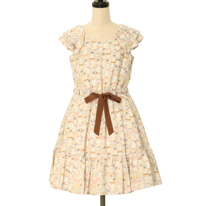 MILK Celebration Dress (Milk Tea) - Dresses - Lace Market: Lolita ...