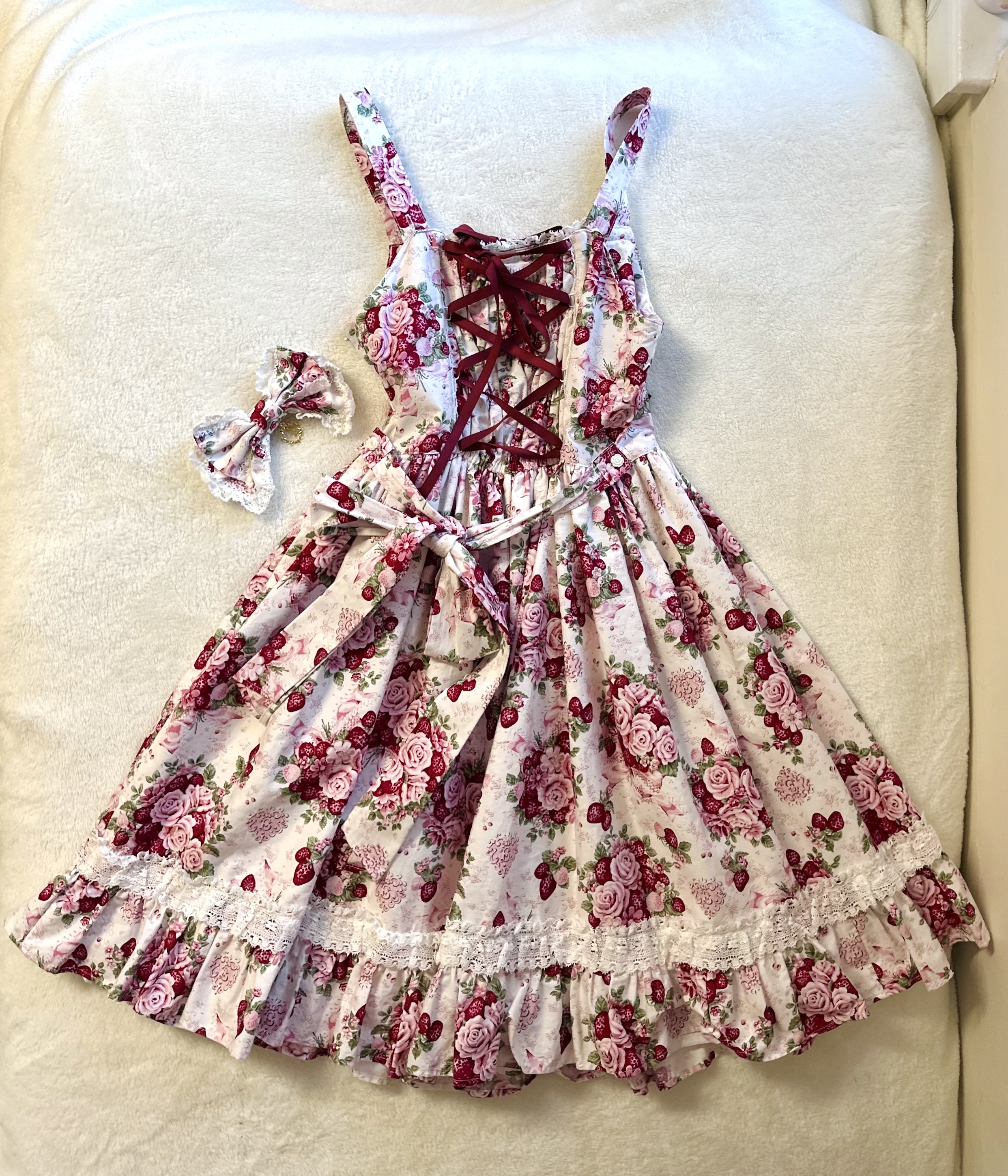 Sugar Bouquet ~Maiden's Eternal Longing~ JSK IV & Ribbon Clip Set ...