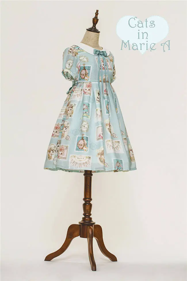 Emergency Sale! Thinkfly Cats In Marie Antoinette Long Sleeve OP Small ...