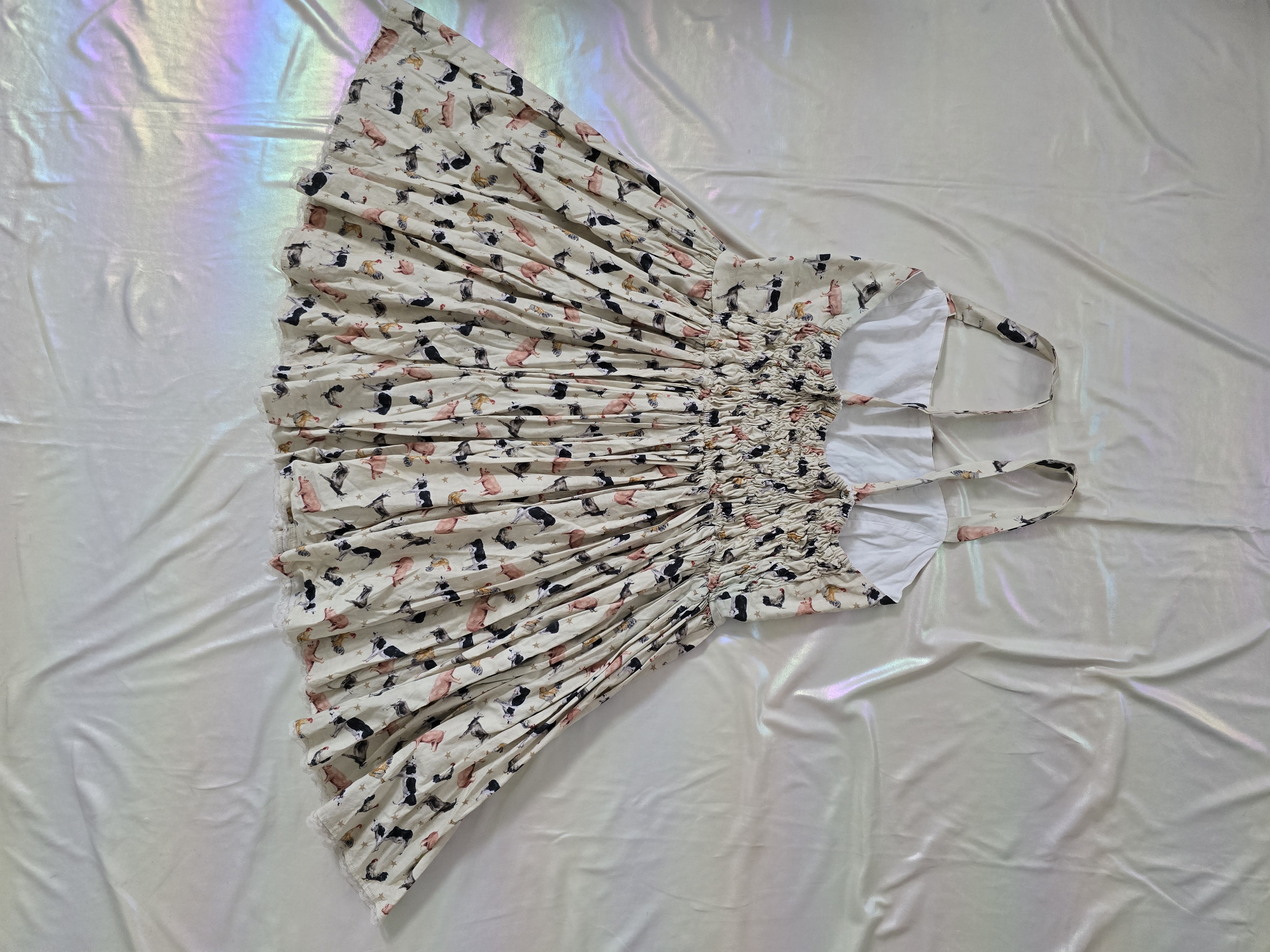 PLUS SIZE FRIENDLY - Farm Animals JSK size 3 by A Gato Designs - Used ...