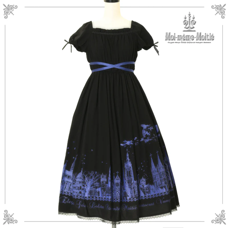 Moi Meme Moitie ~ Silent Moon OP Long Length ~ Blue x Black NWT - One ...