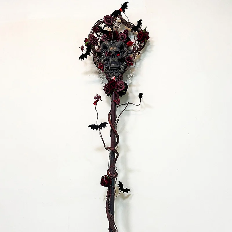 Lolita Vampires Scepter Gothic Lolita Scepter Dark Skull Bat Scepter ...