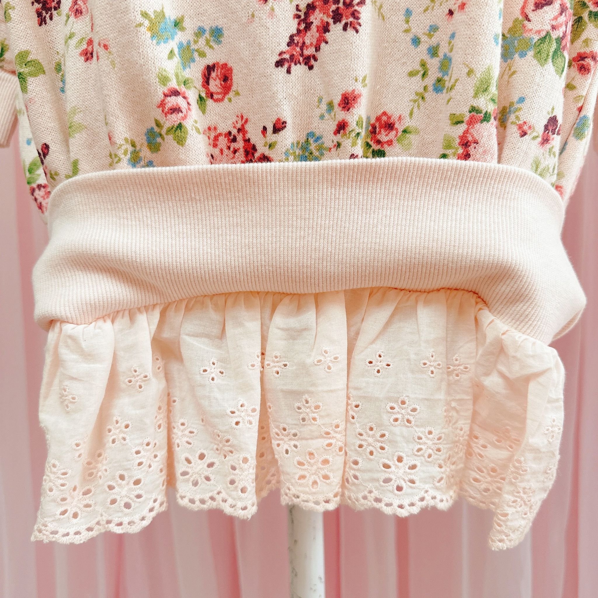 🍒Japan brand Liz Lisa pink floral sweater with 2 bow NWT🍒 - Sweaters ...