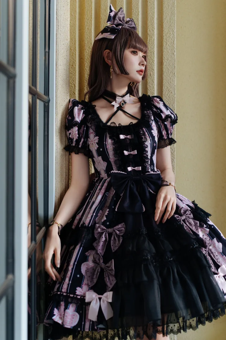 Size L Underground Idol Shirred OP - Devilinspired - Dresses - Lace ...