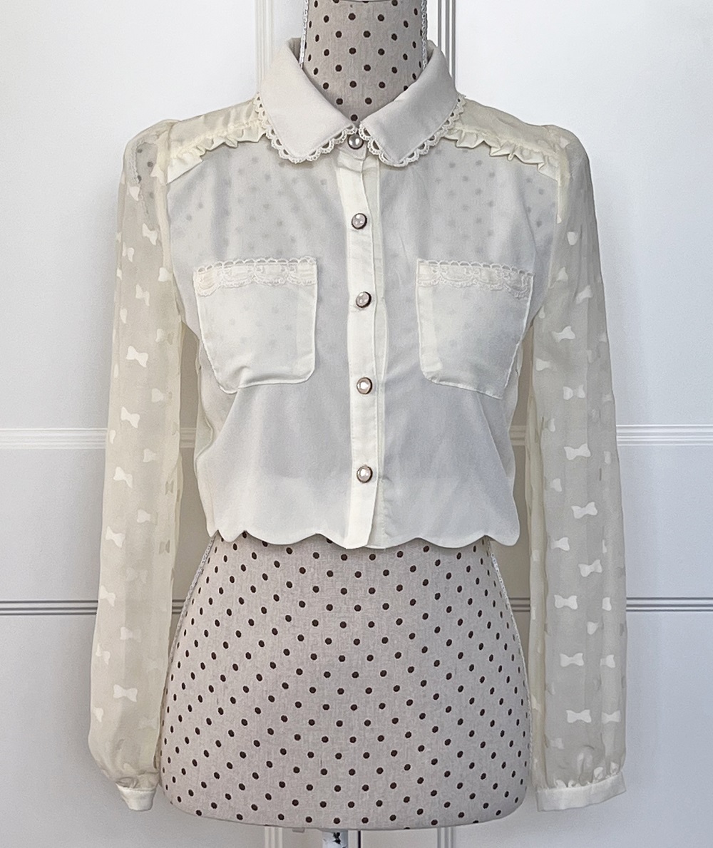 Liz Lisa crop blouse - Blouses - Kei Market: Buy and Sell Japanese ...