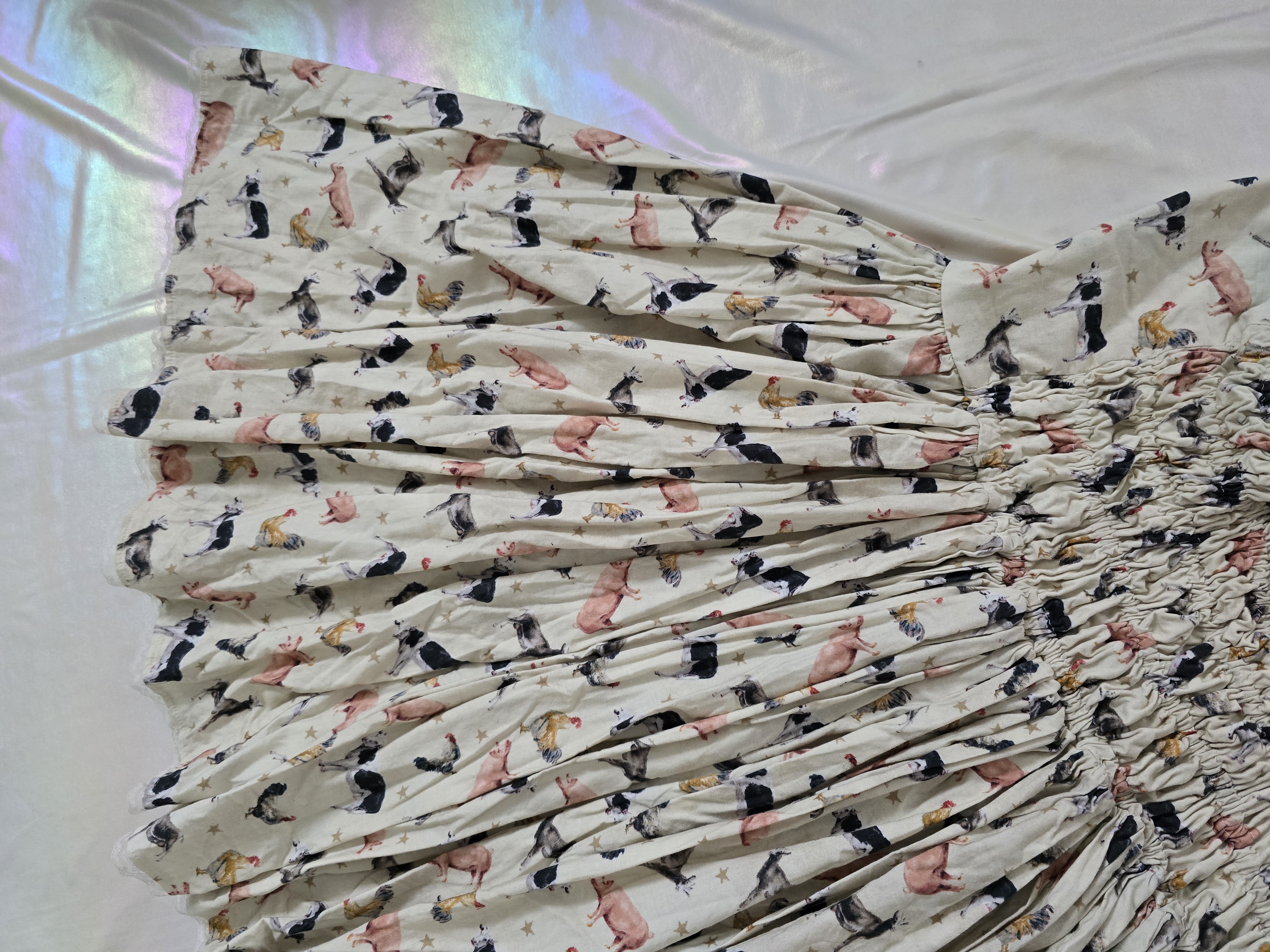 PLUS SIZE FRIENDLY - Farm Animals JSK size 3 by A Gato Designs - Used ...