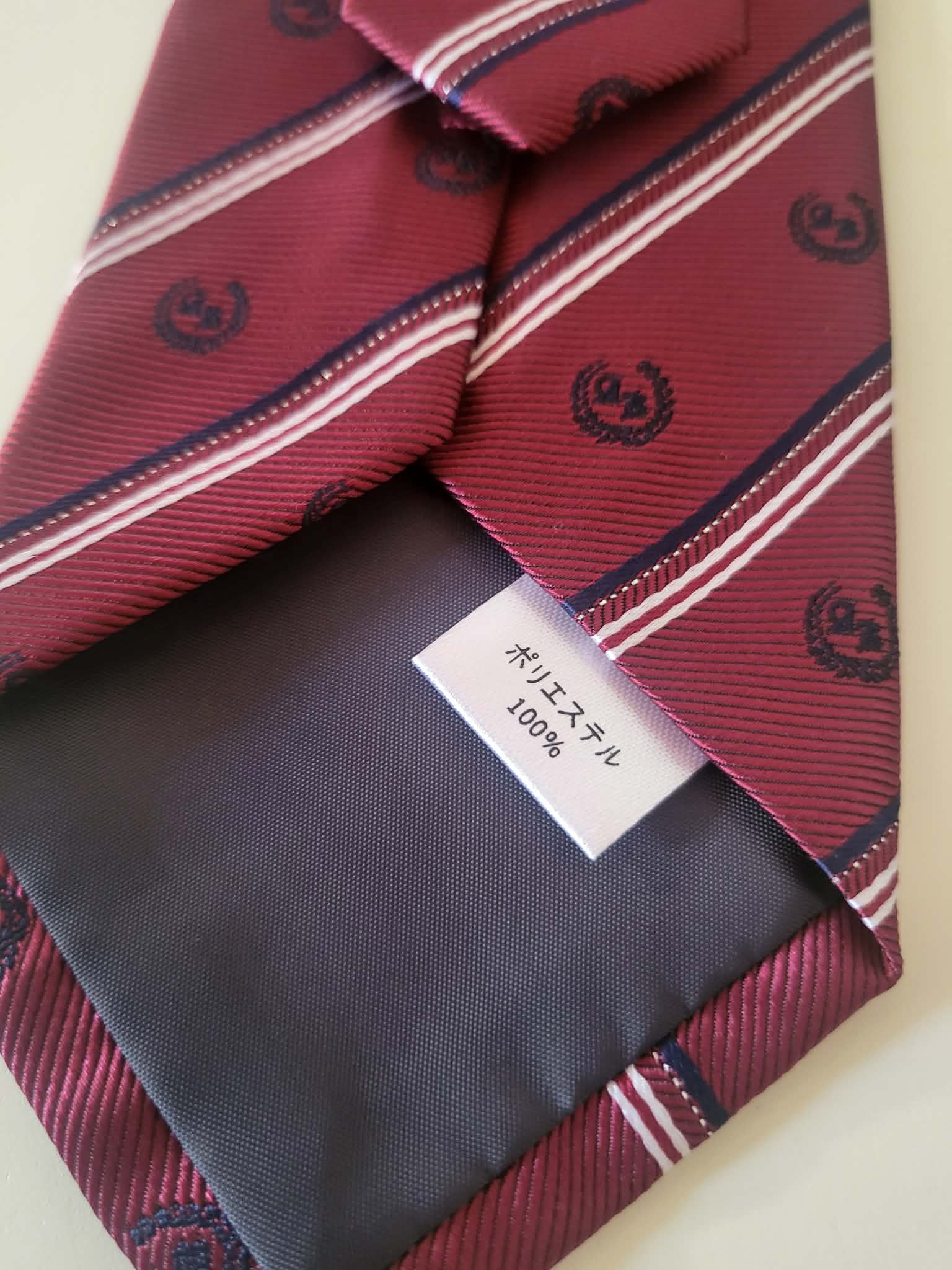 arConomi Uniform School Tie in red/white/black - Other Accessories ...