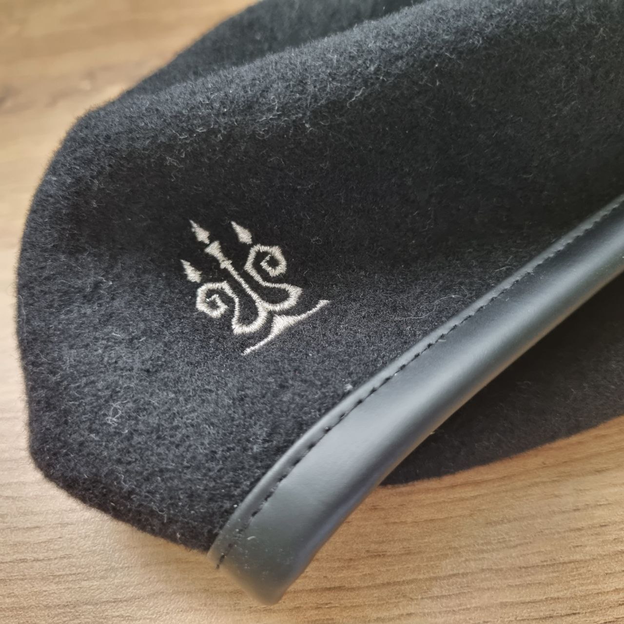 Logo Embroidery Beret - leaving lolita sale - Hair Accessories - Lace ...