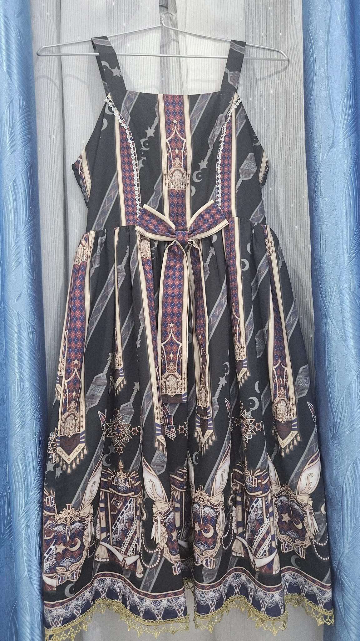 [Cleaning wardrobe] JSK Circus themed L size - Jumperskirt - Lace ...