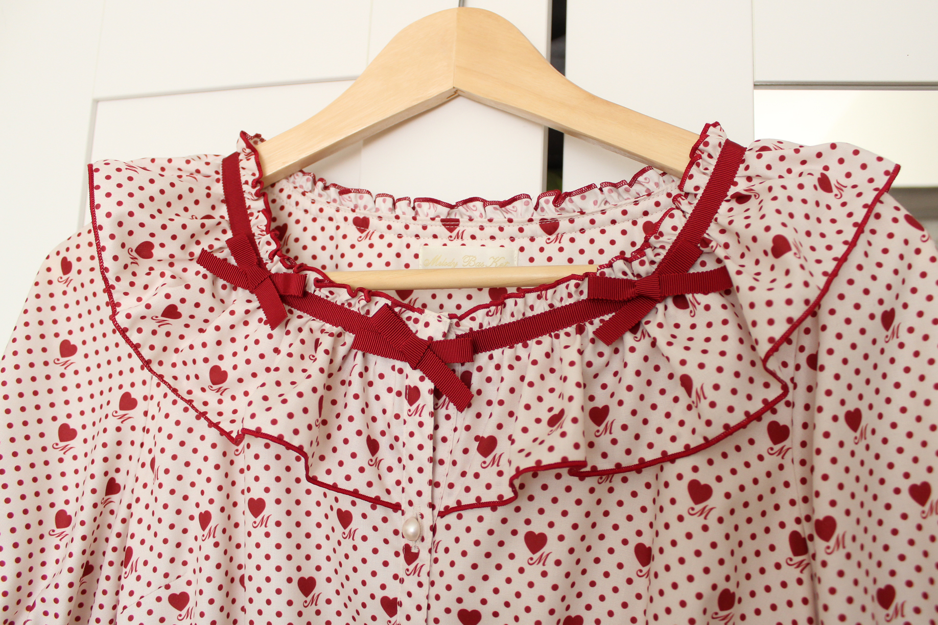 Melody BasKet Little Dot Heart OP - One Piece - Lace Market: Lolita ...