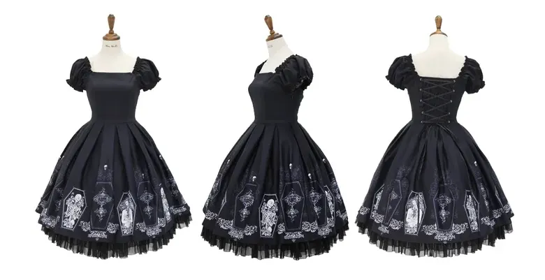 Haenuli ~ Beloved OP (2X) - Dresses - Lace Market: Lolita Fashion Sales